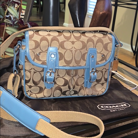 Coach | Bags | Coach Monogram Cross Body Bag | Poshmark